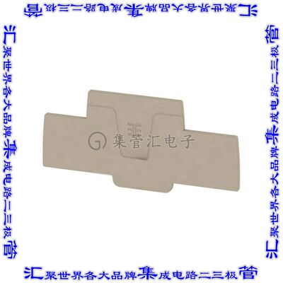 2540000000 连接器接插件END PLATE (TERMINALS), 98.5 MM X