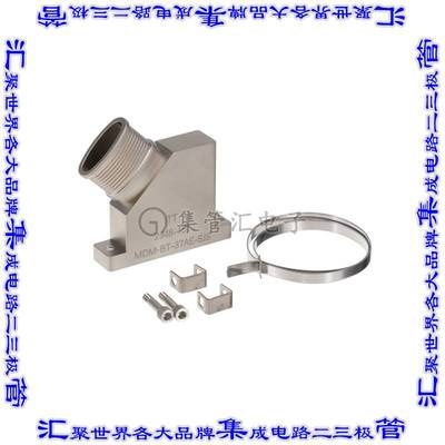 MDM-BT-37AE-SJS 连接器接插件MICRO-D BACKSHELL 37 POS ANGLES