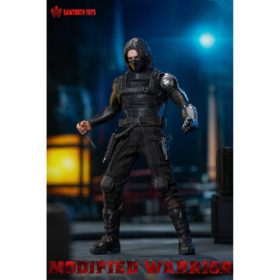 【定金包邮】SAWTOOTH TOYS 锯齿 1/12  改造战士 可动人偶