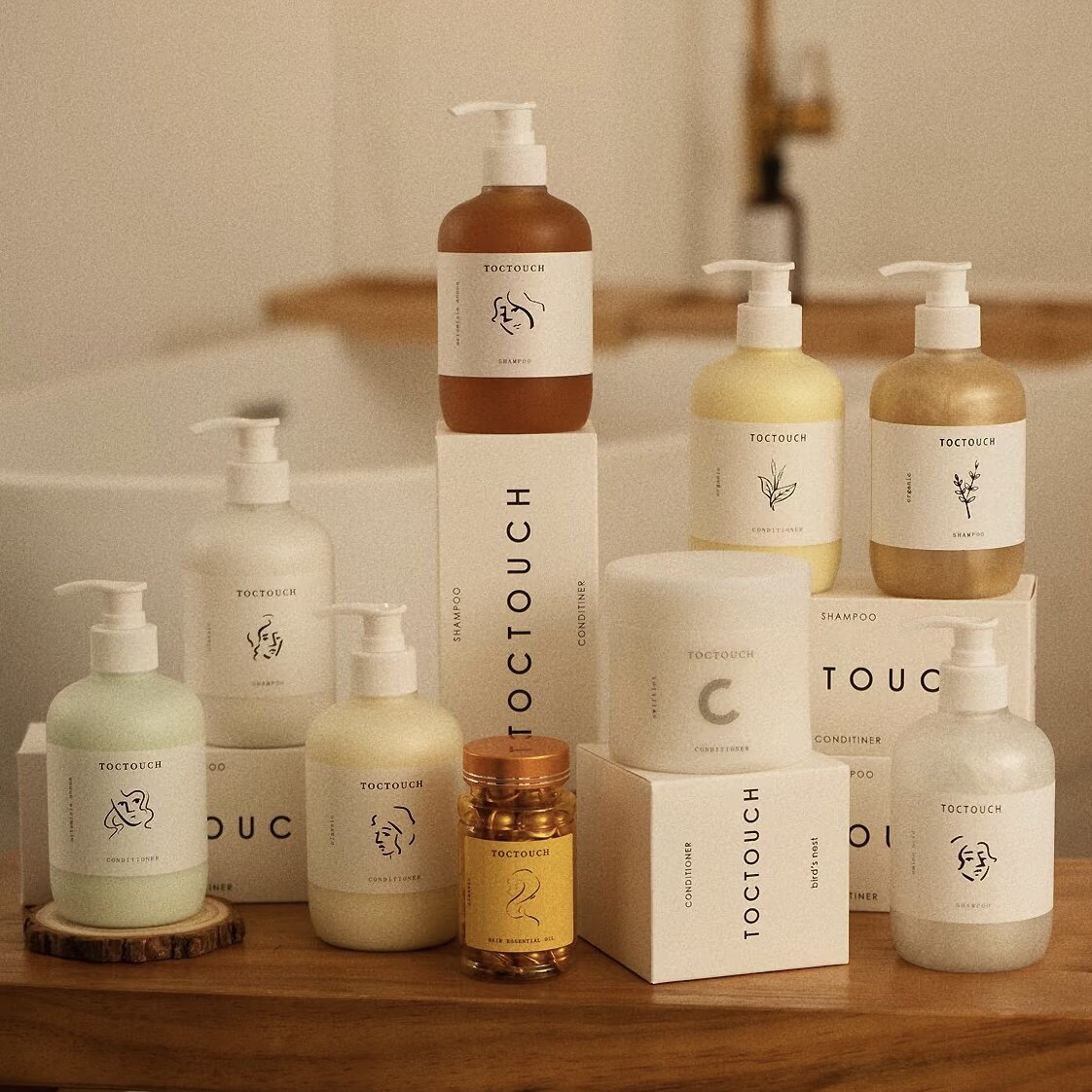 toctouch青蒿控油清爽去屑洗发水燕窝护发素发膜修护滋润氨基酸