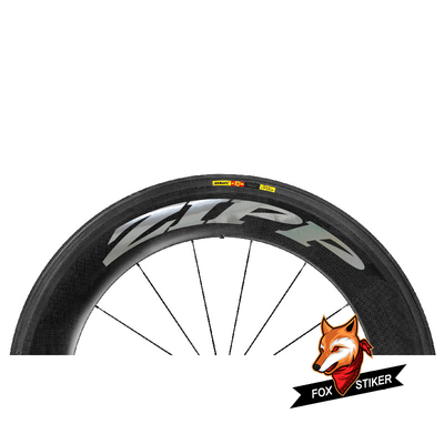 适用ZIPP GoldSilver公路车轮组贴纸自行车夜间反光贴改装贴纸