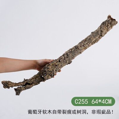 【青氧】葡萄牙软木雨林缸造景附生植物爬宠攀爬躲避屋孤品-C255
