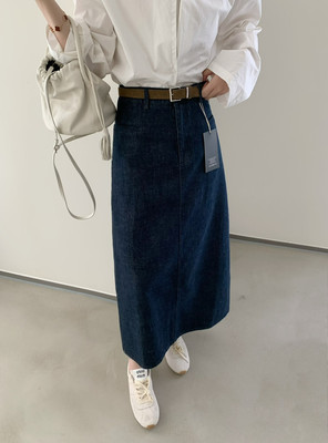 百搭秋裙【ENJOYABLE】韩代款半裙简约宽松挺阔显瘦有质感半身裙