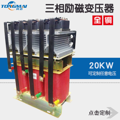 电站发电机励磁装置配套变压器380V变134V三相整流直流变压器20KW
