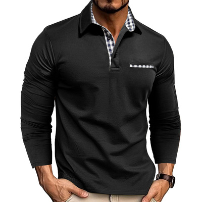 2026 Knitted Plaid Men's Shirt, Business Casual 4 Men's Loos