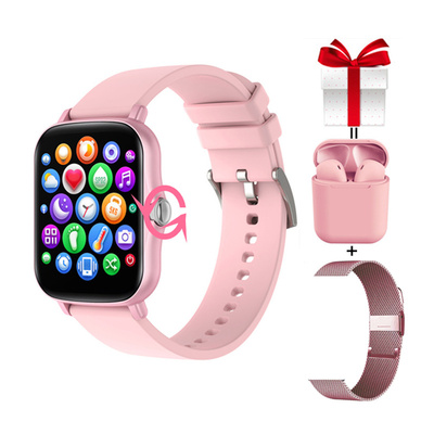 Y20 Woman Smart Watch 2023 Full Touch Screen Knob Rotation F