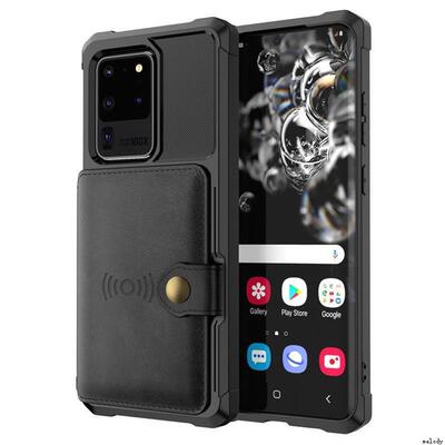 适用于三星Samsung A13 A14 A24 A72 A33 A53 A73 A54 5G A15 A35 A55 A05 Wallet Case Card Holder Cover
