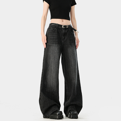 A410-K8798-特批55 限价129-美式做旧水洗牛仔裤-320g竹节牛仔布