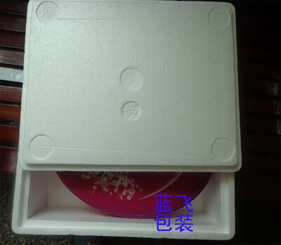 1盒冰皮月饼盒 包装盒 泡沫盒 水果盒 蔬菜箱子375*306*135MM