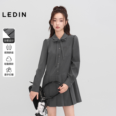 【商场同款】乐町显瘦连衣裙女2025年冬季新款质感裙子C1FAF4276