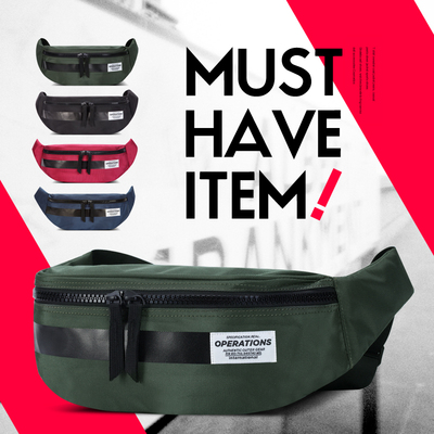 operations牛津布青年旅行胸腰包