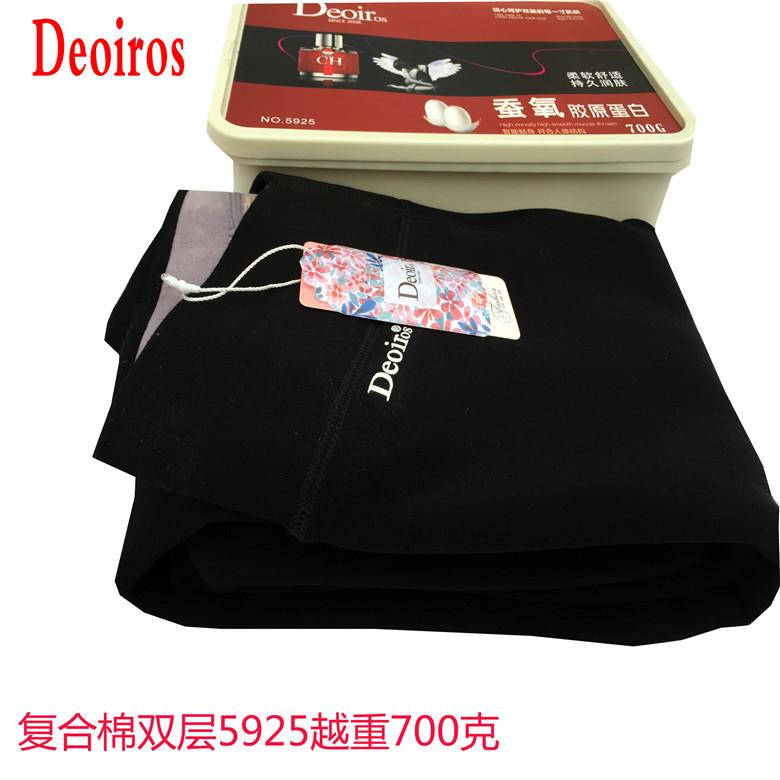 Deoiros寒冬保暖裤5925羊绒打底裤外穿棉裤特厚700克女羊绒双面裤