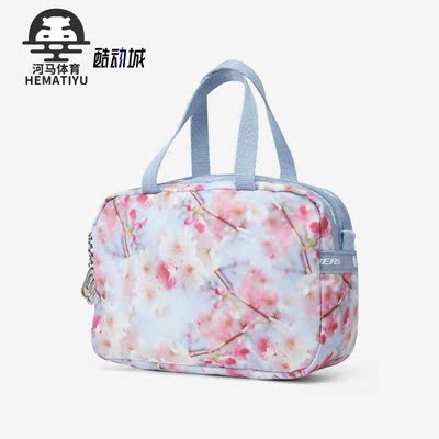 斯凯奇桃花男女同款手提包休闲包