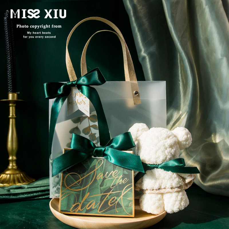 MISSXIU[告白]结婚礼伴手礼品包装袋礼物喜糖袋实用定制手提袋子_虎窝淘