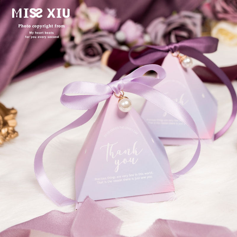 MISSXIU[情比金坚]喜糖盒结婚创意欧式纸盒网红婚礼糖果喜糖礼盒_虎窝淘