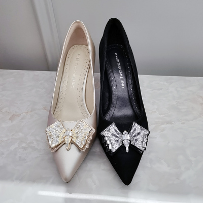 不累脚2024年秋季高跟鞋新款百搭