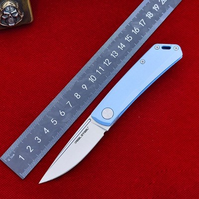 Realsteel 锐狮帝 LUNA LITE 露娜无锁便携EDC折刀户外水果刀