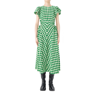 concise-white/简白女士连衣裙