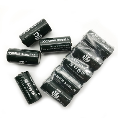 犀兕合甲cr123a3v通用电池电池