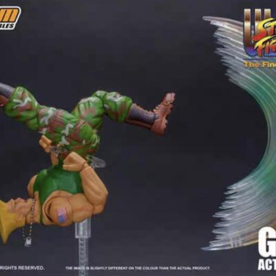 国产KO Jada Toys1/12 街头霸王 街霸 古烈 可动人偶手办模型