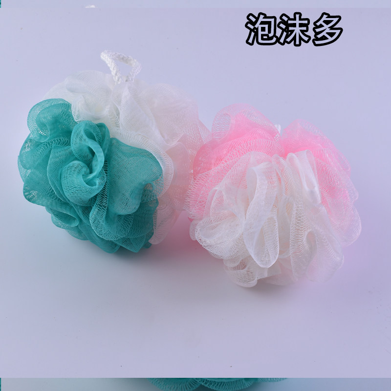 起泡网沐浴球不散花泡澡球柔软成人搓澡球大号沐浴花儿童洗澡神器