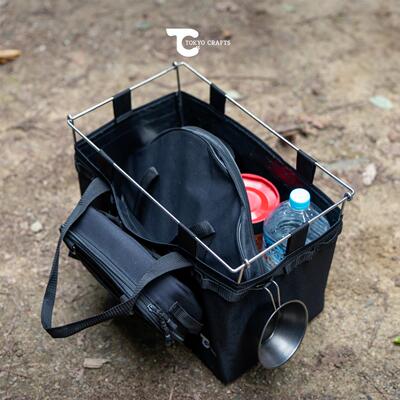 TOKYO CRAFTS京艺野匠户外露营用摺叠收纳箱置物架收纳箱