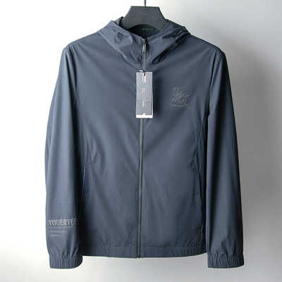 男士防风透气通勤百搭舒适夹克