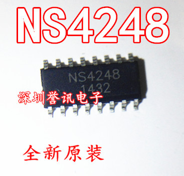 NS4248贴片SOP-16双声道D类音频功率放大器立体声耳机功放芯片IC