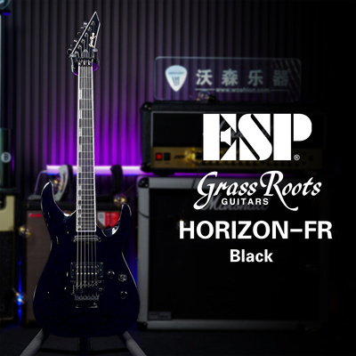 ESP GRASSROOTS电吉他G-HORIZON-FR BK 初学 摇滚金属