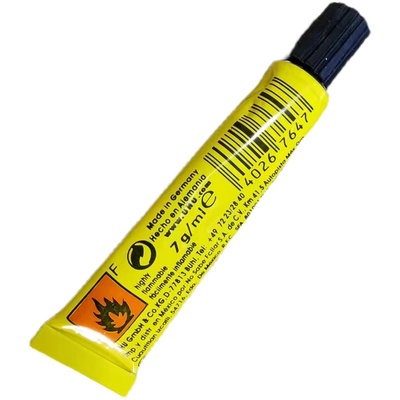 德国UHU强力胶水透明万能胶水手工粘得牢u胶木头塑料胶皮革软性胶