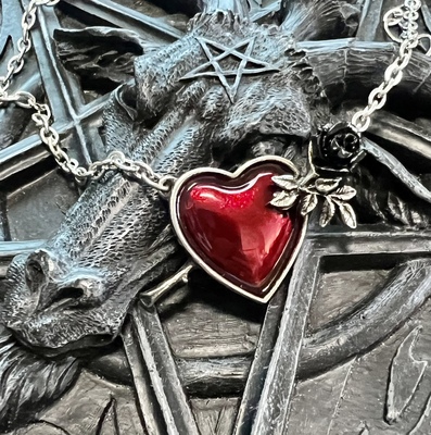 ALCHEMYGOTHIC复古哥特之心项链