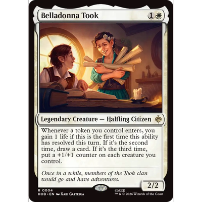 HOB 4 贝拉多娜·图克 Belladonna Took 万智牌 闪 R