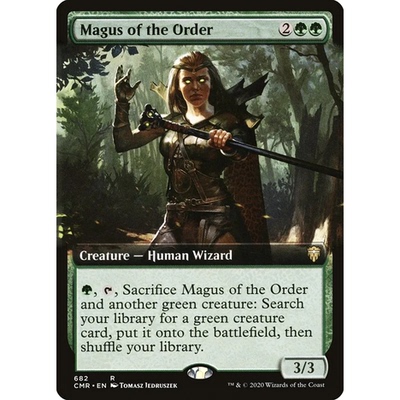 CMR 682 秩序贤者 Magus of the Order 万智牌 扩画 R 闪