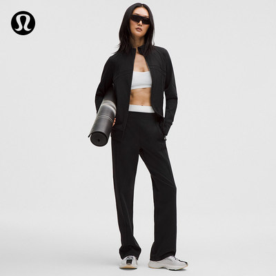 Define女士中腰运动裤*