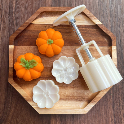 南瓜月饼模绿豆糕桃山皮糕点模具