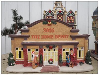 外贸样单欧洲小镇陶瓷缩微街景