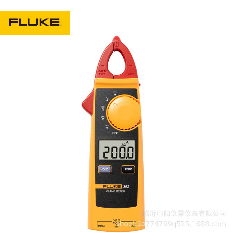 福禄克Fluke362交直流钳形高精度万用电流表自动量程数字钳形表