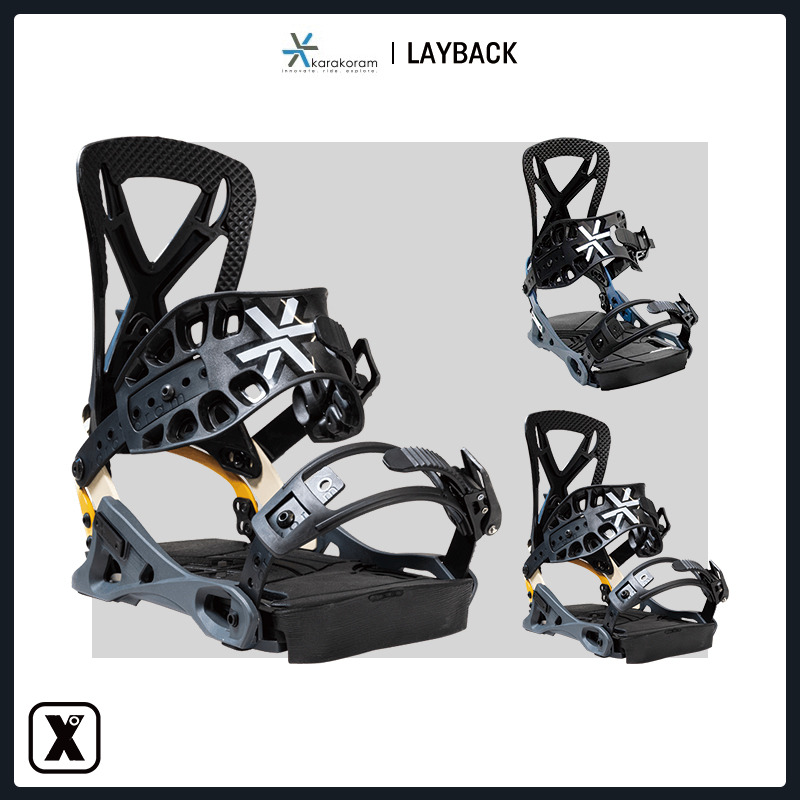 易毒[EXDO]W24 Karakoram单板滑雪板固定器男登山粉雪滑雪装备_虎窝淘