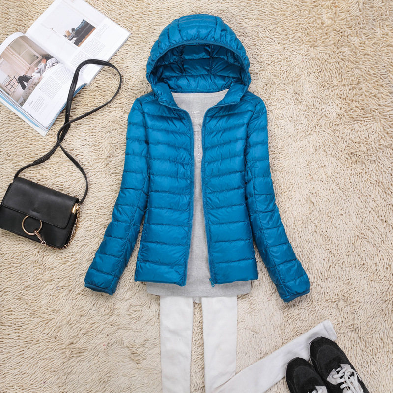 唯品会特卖断码清仓特价处理轻薄白鸭绒羽绒服女装品牌正品春秋冬