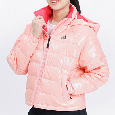 Adidas/阿迪达斯女子连帽羽绒服