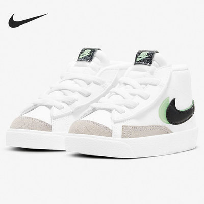 耐克小童高帮开拓者休闲风板鞋