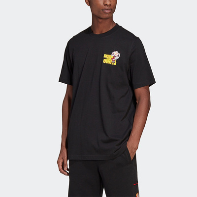 阿迪达斯正品男子运动短袖