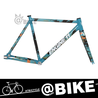 Engine11 2020  Hunterbro Crit-D 限量联名涂装单速死飞自行车架