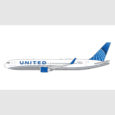 美国联合航空B767-300ER飞机模型