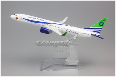 哥伦比亚艾尔斯航空 Aires Colombia 波音 B737 合金飞机模型16cm