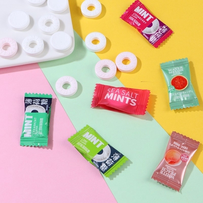 薄荷糖花香清凉无糖糖果散装
