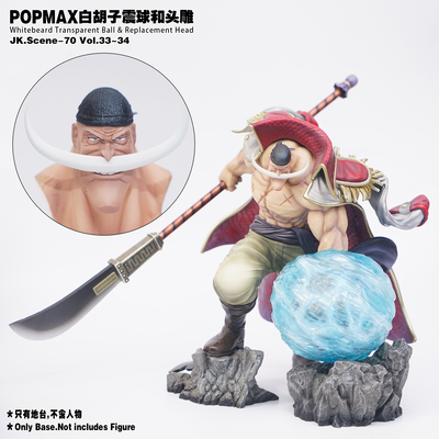 POPMAX白胡子震球和头雕