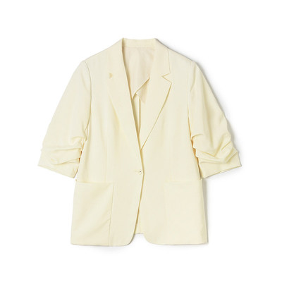 LH0K0019职业女性中长款上衣一粒扣外套女1.8春