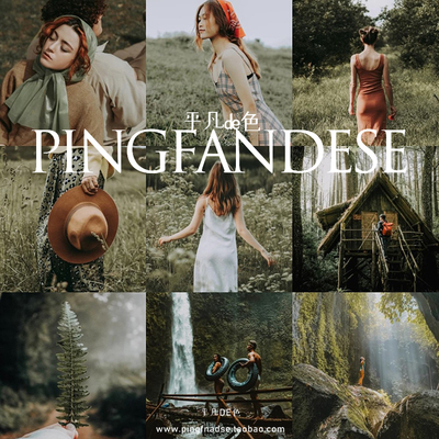 Capture One样式小清新自然人像森系风光调色滤镜C1飞思预设CO585