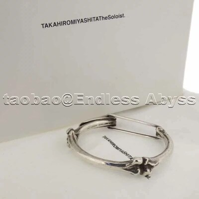 宫下贵裕风格情侣环形骨头手镯